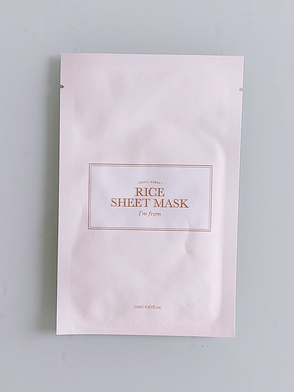 I'm From | Rice Sheet Mask – bambeau.